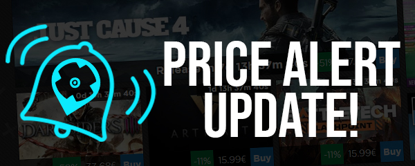 Actualización de la funcionalidad de alerta precio ClaveCD