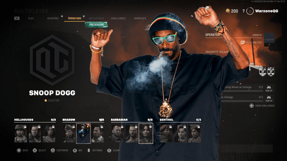 Snoop Dogg vuelve al juego: Call of Duty - Vanguard DLC