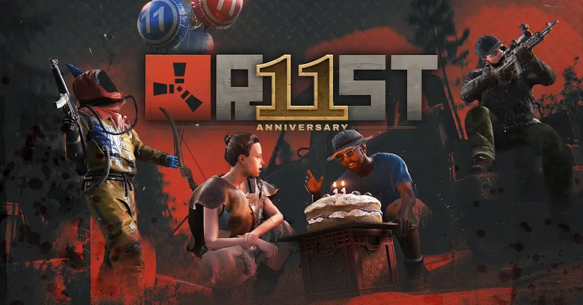 Rust Marca el Final del 11º Aniversario con Nuevo Récord de Jugadores ...