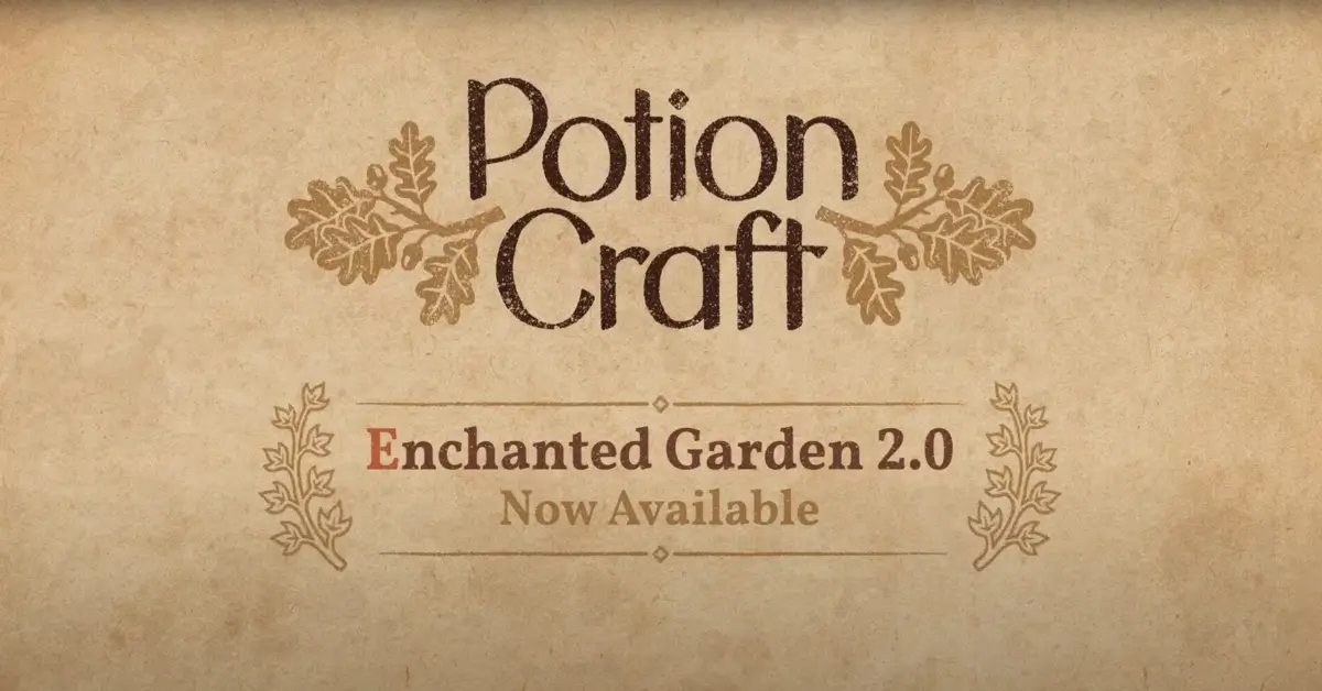 Potion Craft: La Actualización Enchanted Garden 2.0 Trae Cambios ...